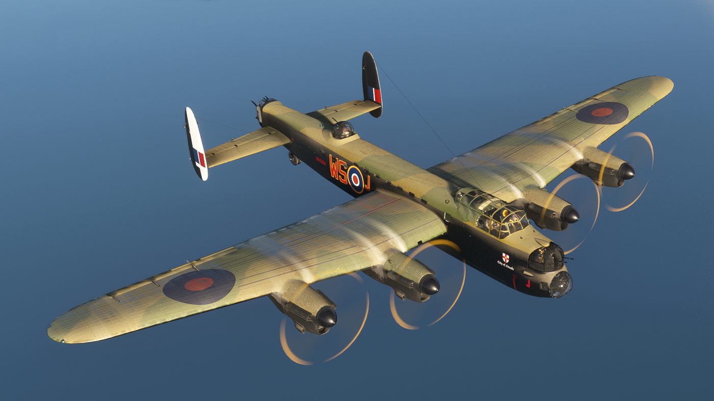 Avro Lancaster – WS-J – «Johnny Walker» 对于 Microsoft Flight Simulator ...
