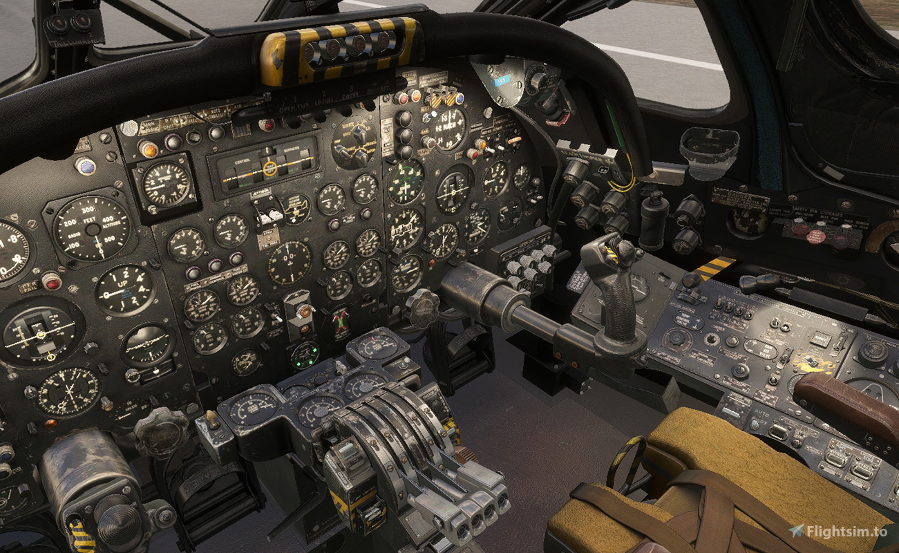 Avro Vulcan Dark Cockpit for Microsoft Flight Simulator | MSFS