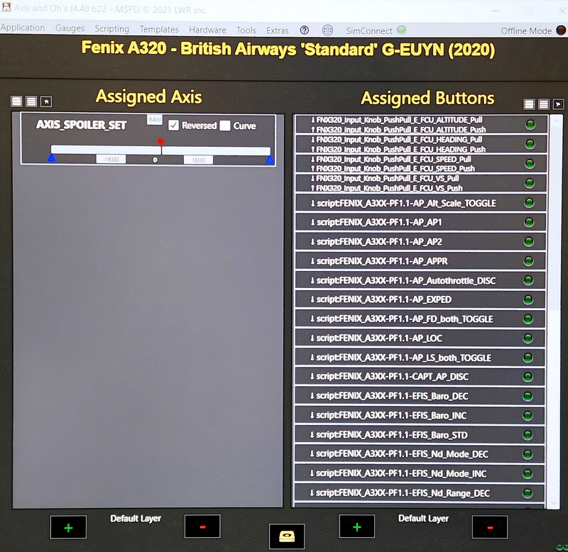 Axis and Ohs (AAO) template incl LED script - XTouch Mini - Fenix A320 ...