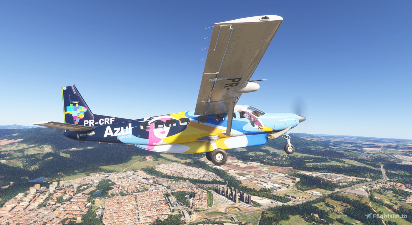 Azul Conecta Fleet for FS2024 Microsoft Cessna C208B Grand Caravan EX ...