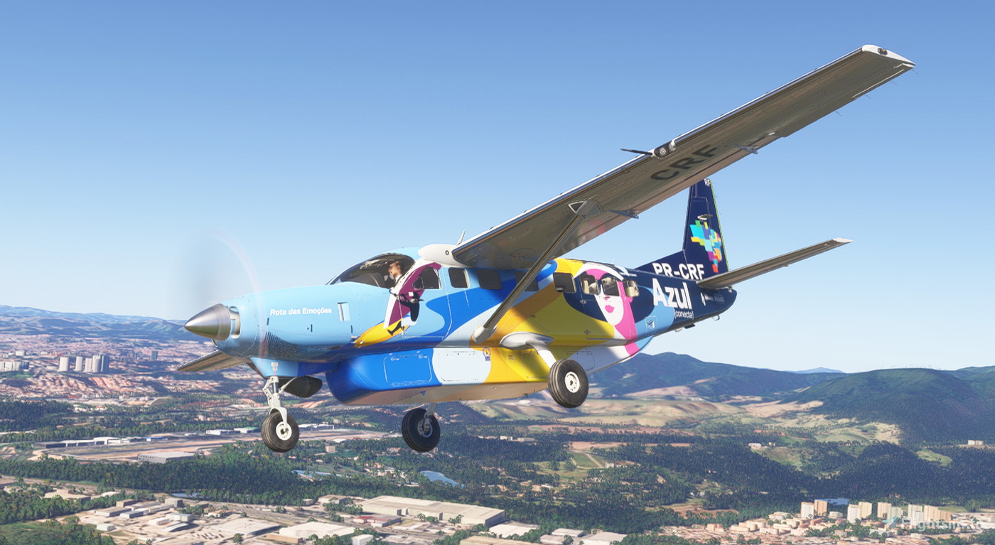 Azul Conecta Fleet for FS2024 Microsoft Cessna C208B Grand Caravan EX ...