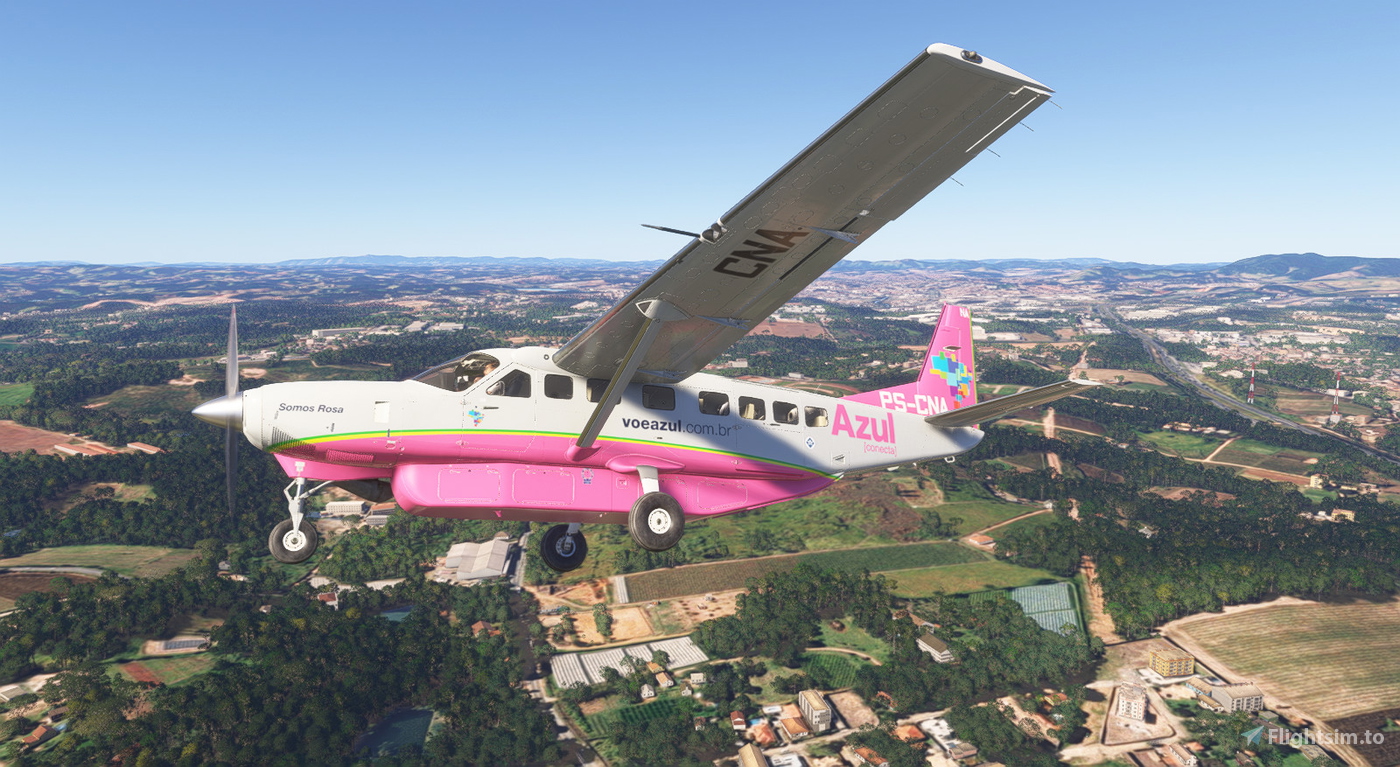 Azul Conecta Fleet for FS2024 Microsoft Cessna C208B Grand Caravan EX ...