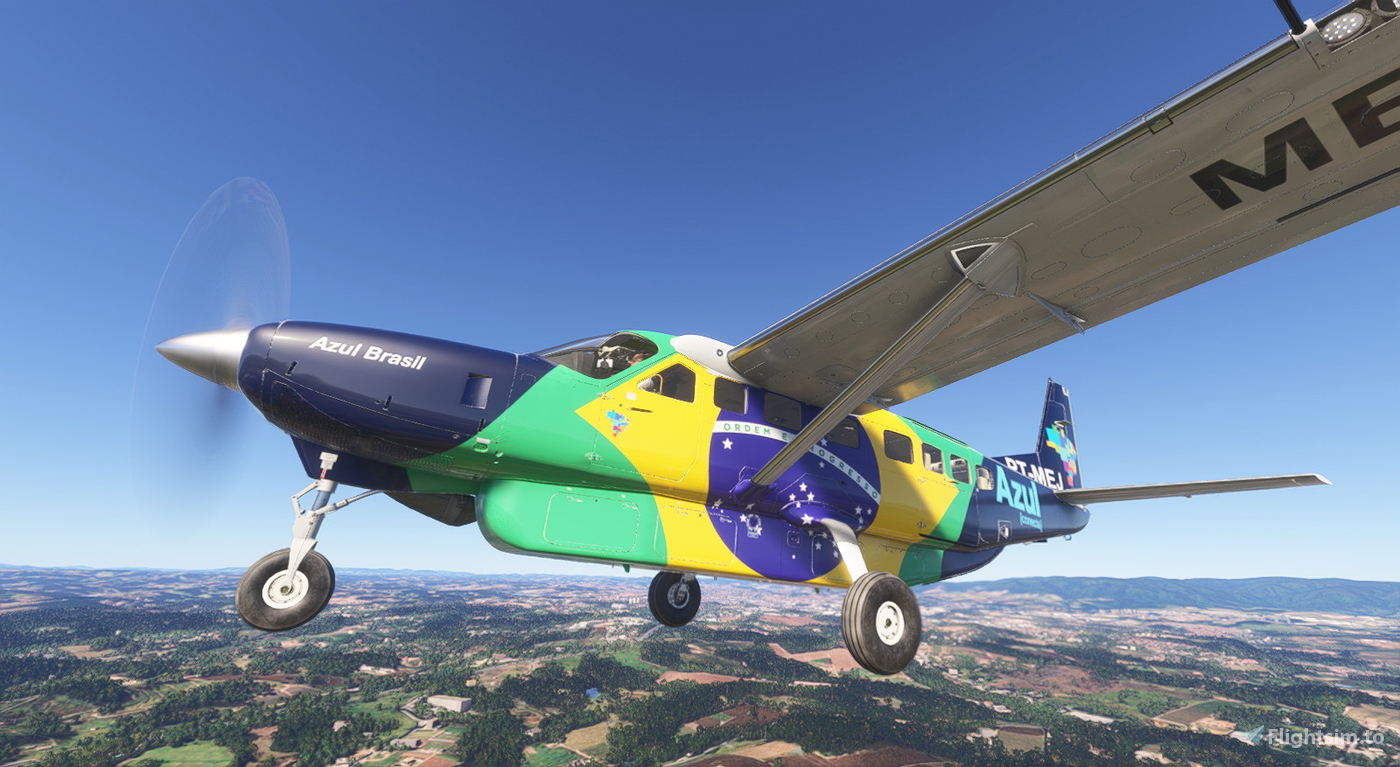 Azul Conecta Fleet for FS2024 Microsoft Cessna C208B Grand Caravan EX ...