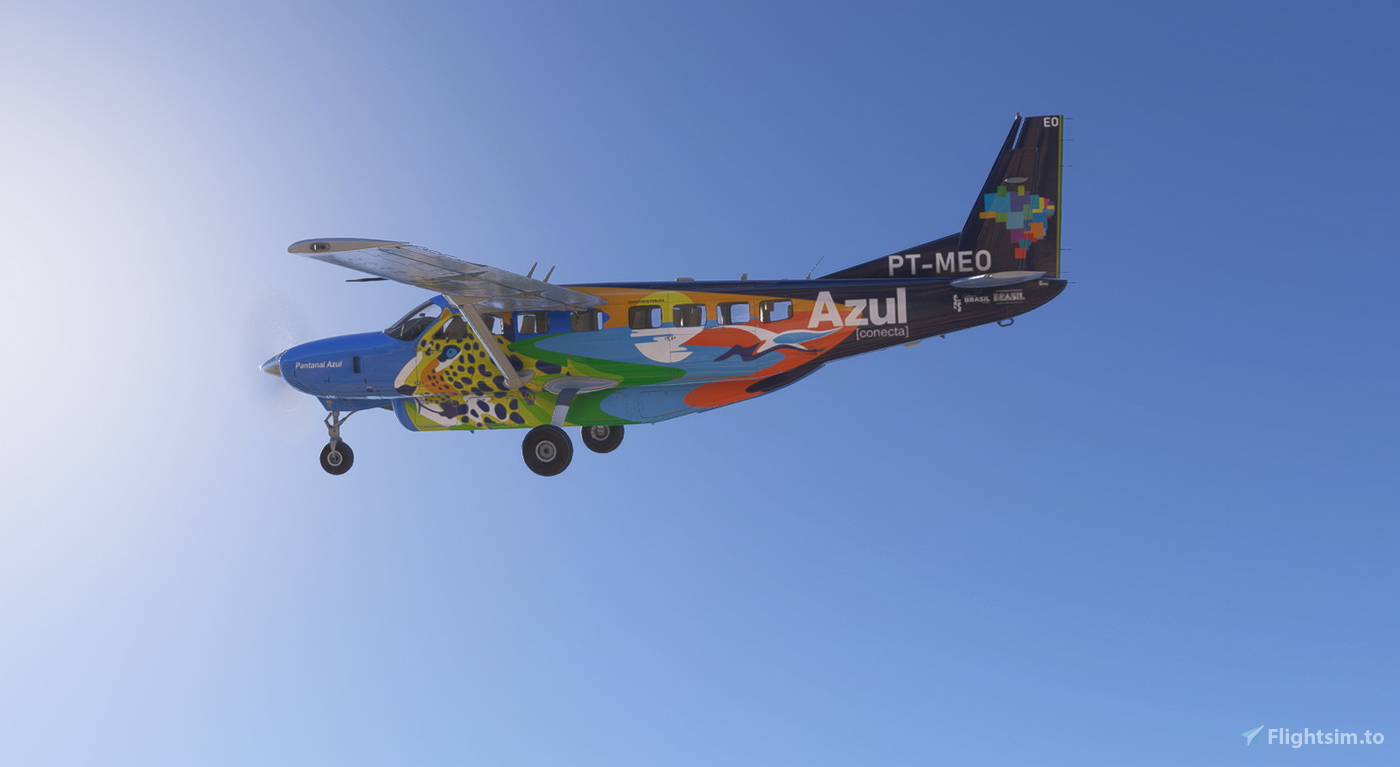 Azul Conecta Fleet for FS2024 Microsoft Cessna C208B Grand Caravan EX ...