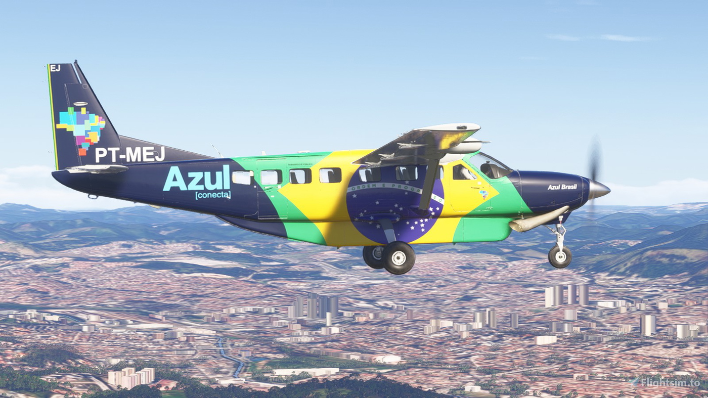 Azul Conecta Fleet for FS2024 Microsoft Cessna C208B Grand Caravan EX ...