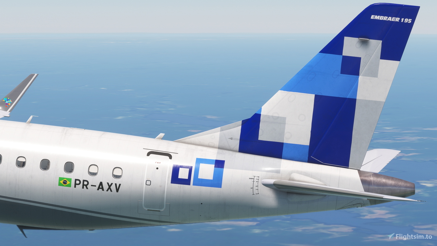 Azul Linhas Aéreas PR-AXV | w/Cabin for Microsoft Flight Simulator | MSFS