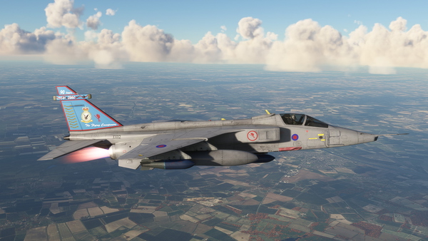 Azurpoly Jaguar GR.1 XX962 'Fat Slags' for Microsoft Flight Simulator ...