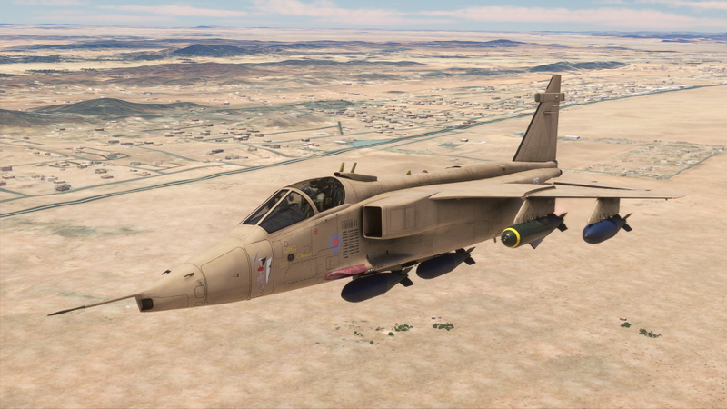Azurpoly Jaguar GR.1 XX962 'Fat Slags' for Microsoft Flight Simulator ...