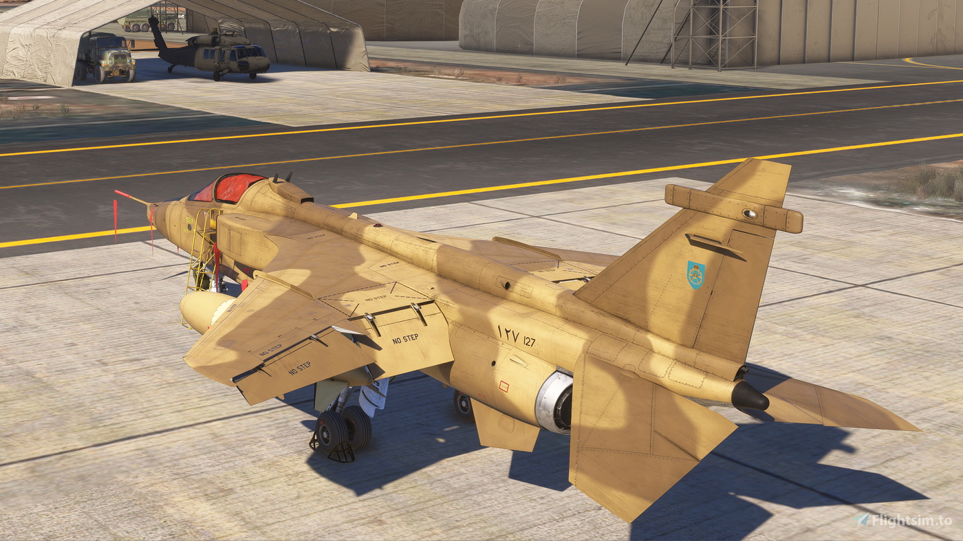 Azurpoly-jaguar-Royal Air Force Oman 127 for Microsoft Flight Simulator ...