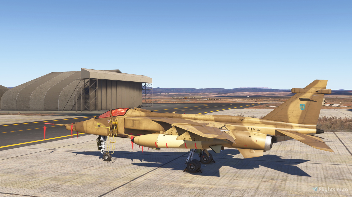 Azurpoly-jaguar-Royal Air Force Oman 127 for Microsoft Flight Simulator ...