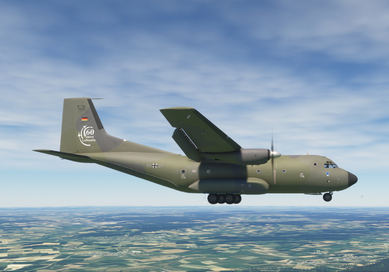 Transall C-160 Liveries for Microsoft Flight Simulator | MSFS
