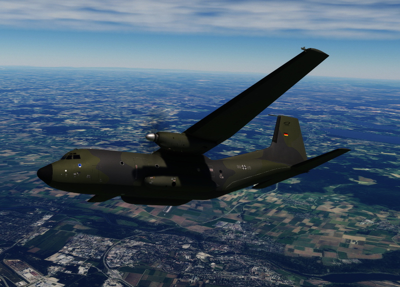 Transall C-160 Liveries for Microsoft Flight Simulator | MSFS