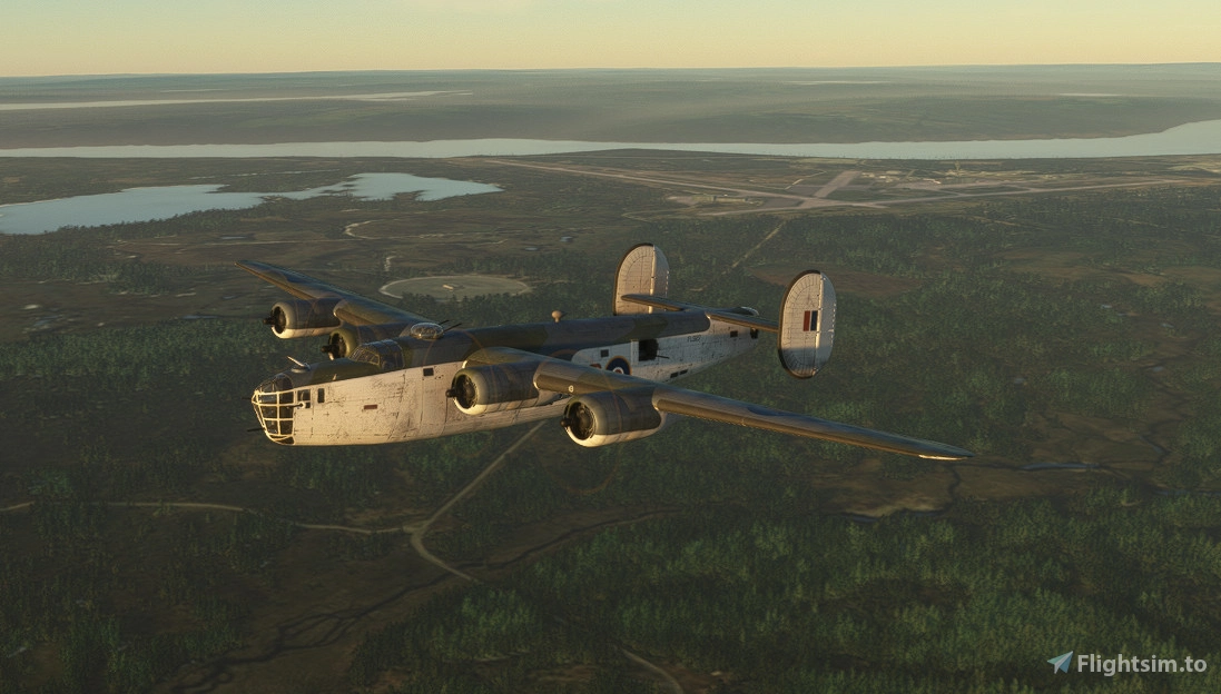 B-24 Flight Model für Microsoft Flight Simulator | MSFS