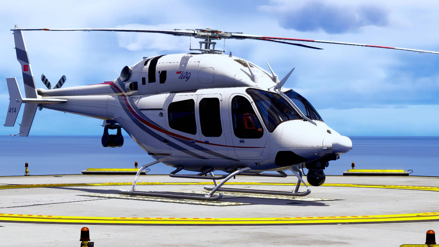 Bell 429 Turkish Livery Pack for Microsoft Flight Simulator | Feed
