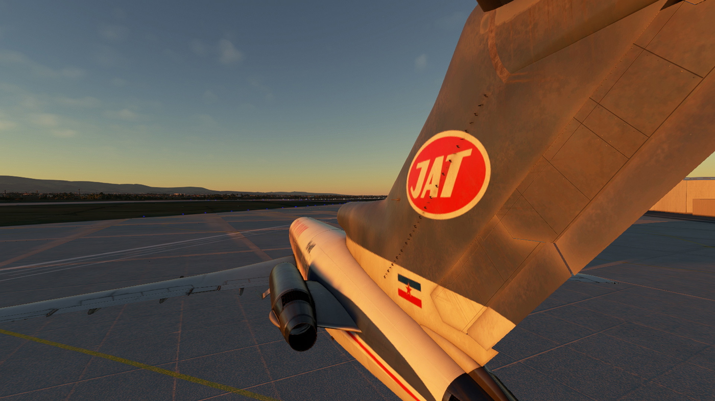 B727 JAT pour Microsoft Flight Simulator | MSFS