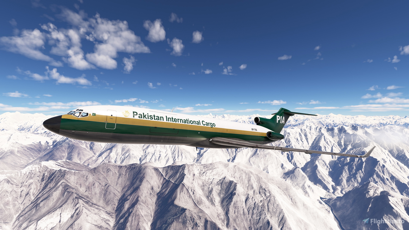 [B727F] Pakistan International Airlines (PIA) Cargo Livery for ...