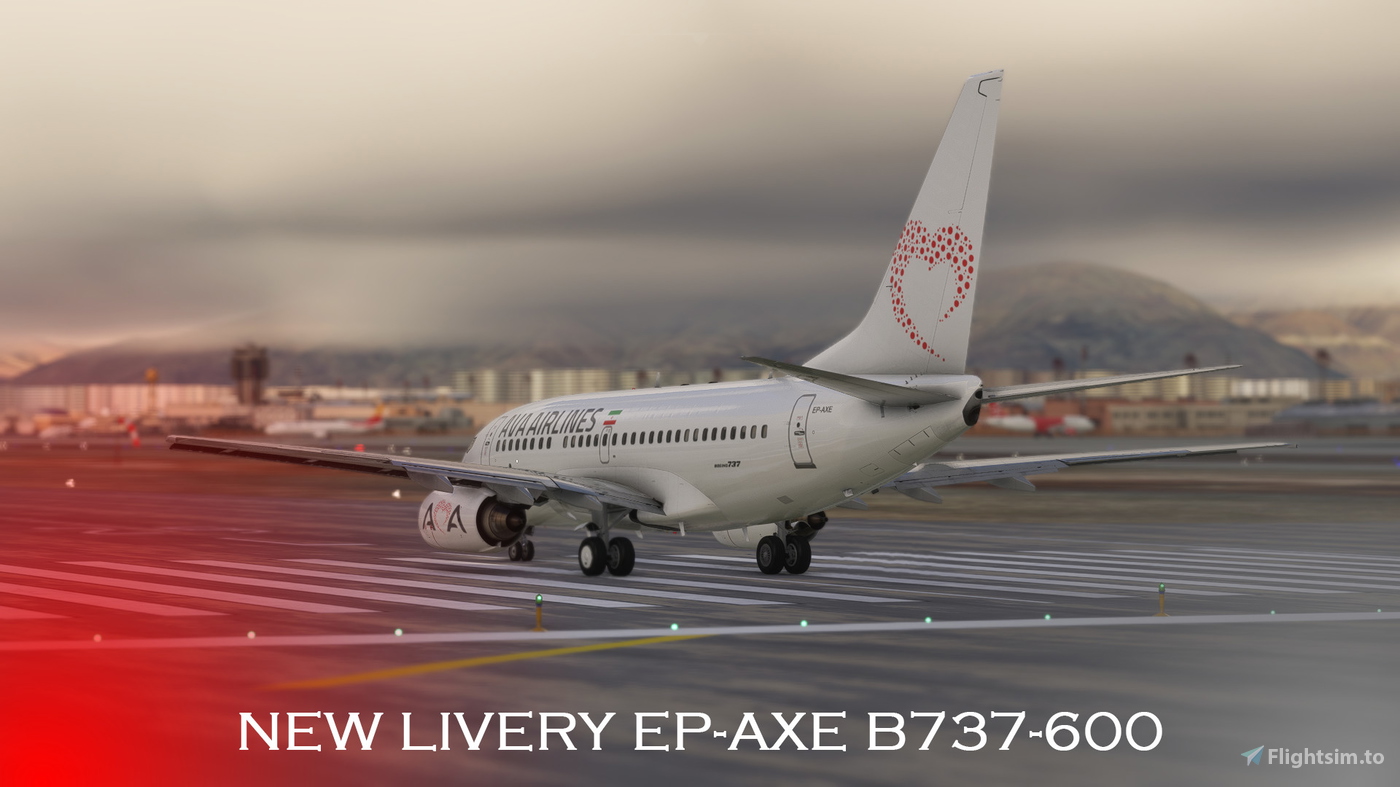 B737-600 PMDG Ava Airlines EP-AXE for Microsoft Flight Simulator | MSFS