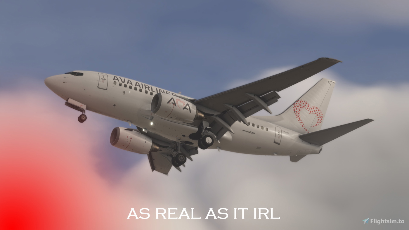 B737-600 PMDG Ava Airlines EP-AXE for Microsoft Flight Simulator | MSFS