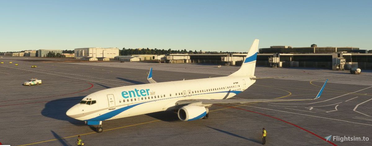 B73X Project ENTER AIR livery für Microsoft Flight Simulator | MSFS