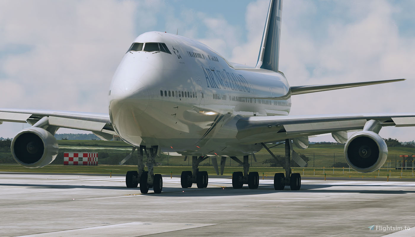 B747-400 Air New Zealand Pacific Wave 1999 : ZK-SUI for Microsoft Flight Simulator | MSFS