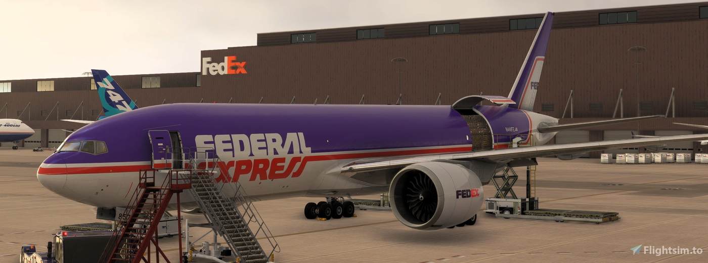 B777F FedEx Retro for Microsoft Flight Simulator | MSFS