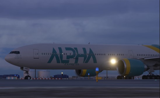 B77W LIVERIES AEI ( ALPHA EXPRESS ) pour Microsoft Flight Simulator | MSFS