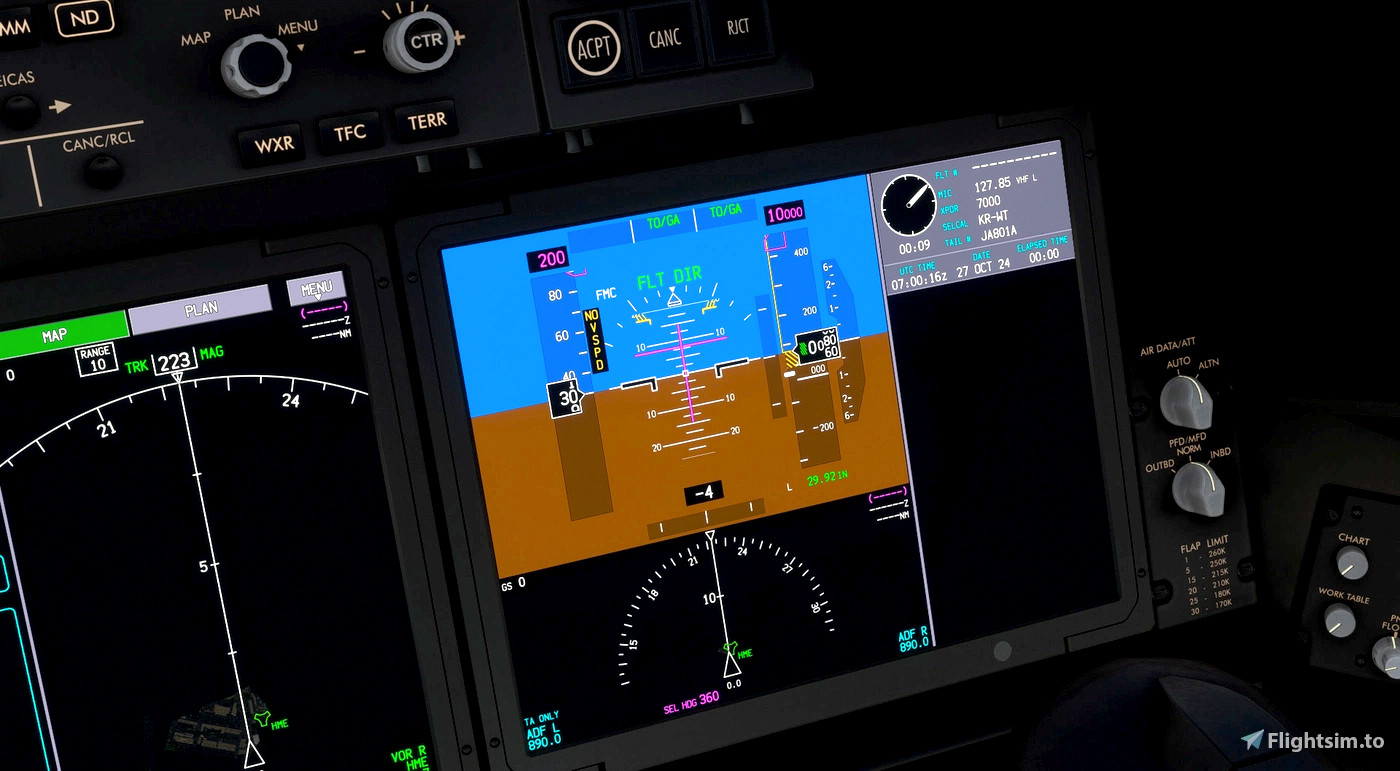 B788/B789 Unmirrored PFD - MSFS Add-on - Flightsim.to