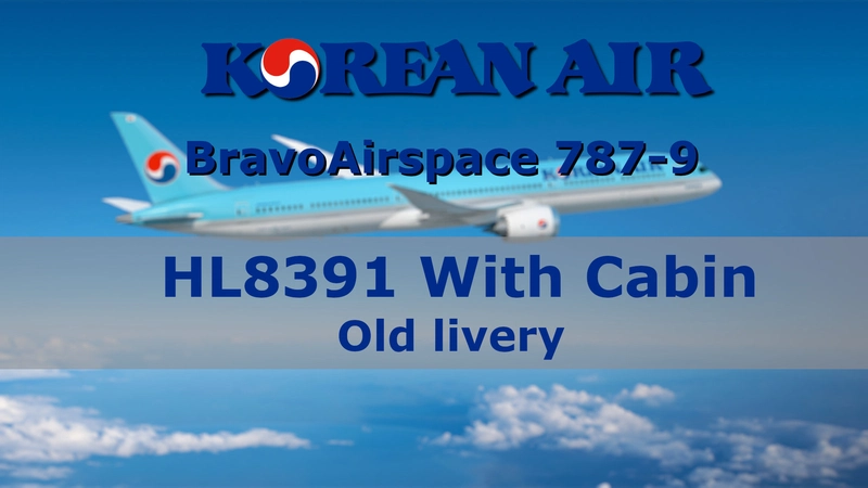 BravoAirspace Boeing 787 Liveries for Microsoft Flight Simulator | MSFS