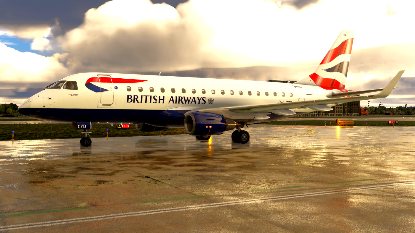 Threads - BA Cityflyer (G-LCYD) /w Cabin | FlightSim Studio E170 for ...