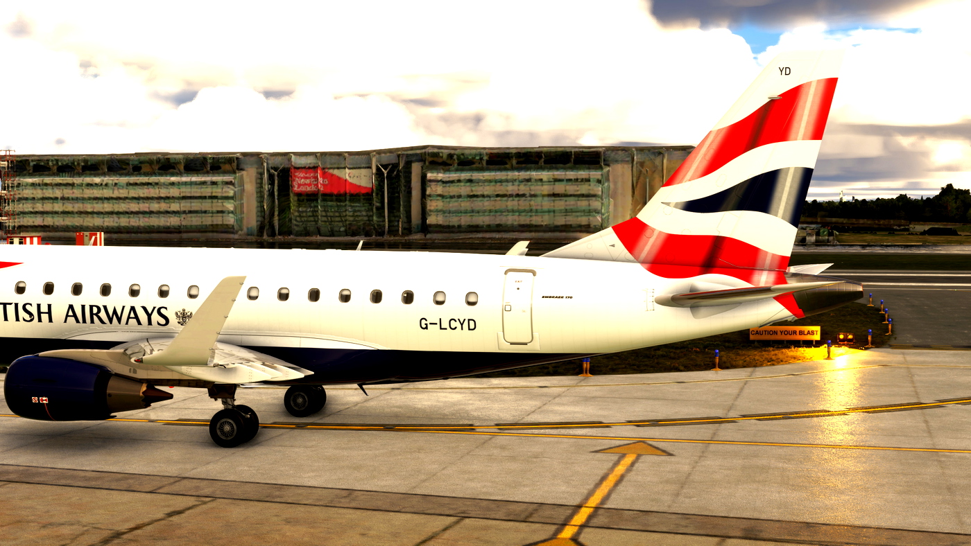 Threads - BA Cityflyer (G-LCYD) /w Cabin | FlightSim Studio E170 for ...