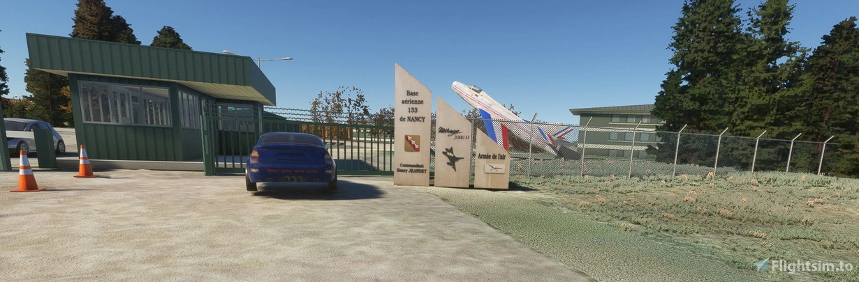 BA133 - Nancy Ochey Airbase para Microsoft Flight Simulator | MSFS