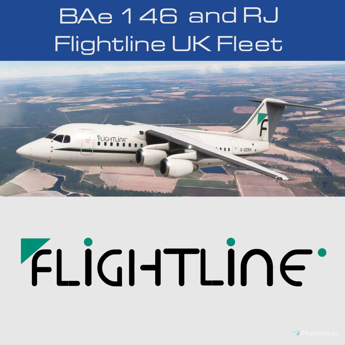 BAe RJ 100 and 146-200 Flightline UK Fleet for Microsoft Flight ...
