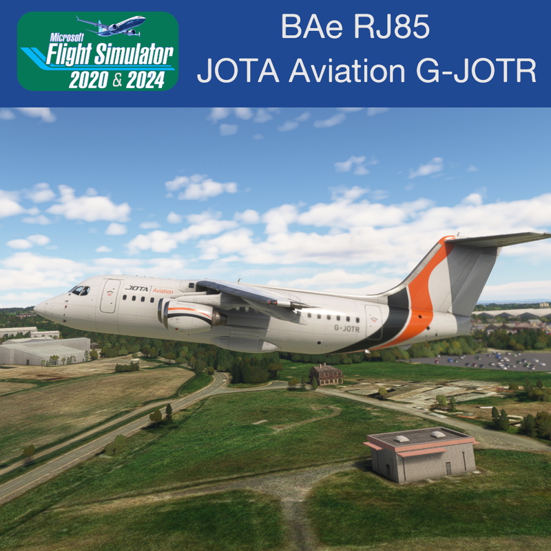 Just Flight RJ Professional Liveries for Microsoft Flight Simulator | MSFS