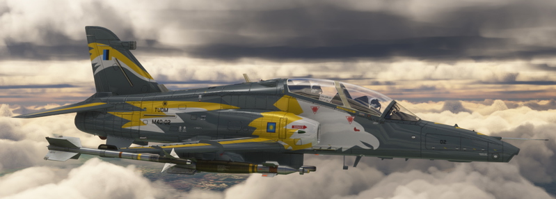 Hawk T.2 / MK.127 Liveries for Microsoft Flight Simulator | MSFS