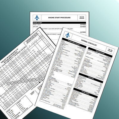 Boeing 737NG Normal Checklist para Microsoft Flight Simulator | MSFS