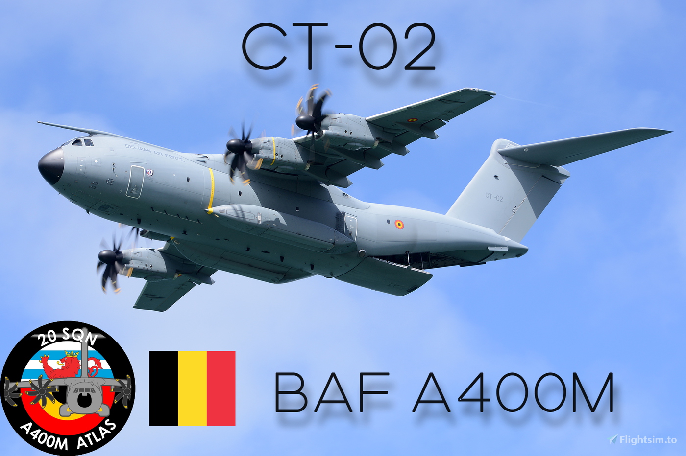 BAF A400 Complete Tail Pack (IMPROVED) のために Microsoft Flight Simulator ...