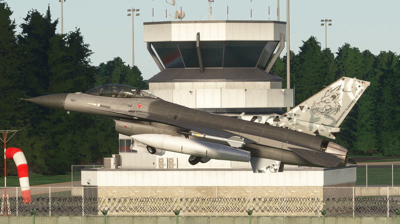 BAF F-16 70 Years of Florennes for Microsoft Flight Simulator | MSFS