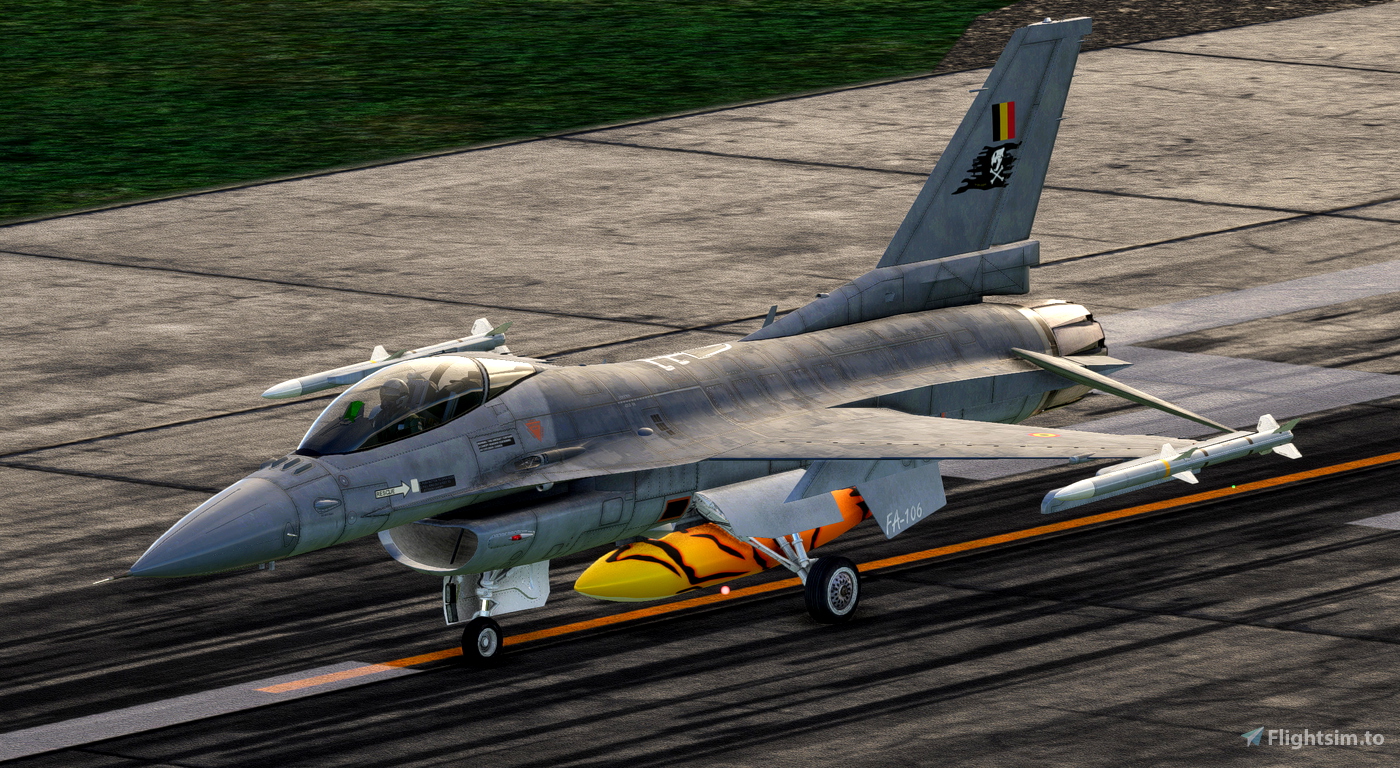 BAF F-16 (FA-94,FA-106,FA-107) NATO TIGER MEET 2017 for Microsoft ...