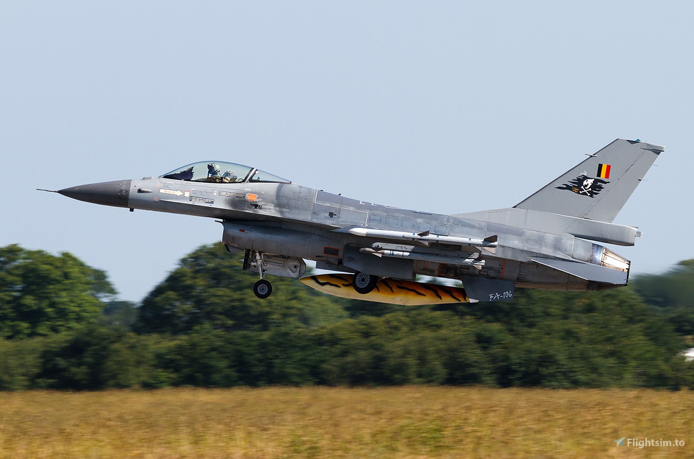 BAF F-16 (FA-94,FA-106,FA-107) NATO TIGER MEET 2017 for Microsoft ...