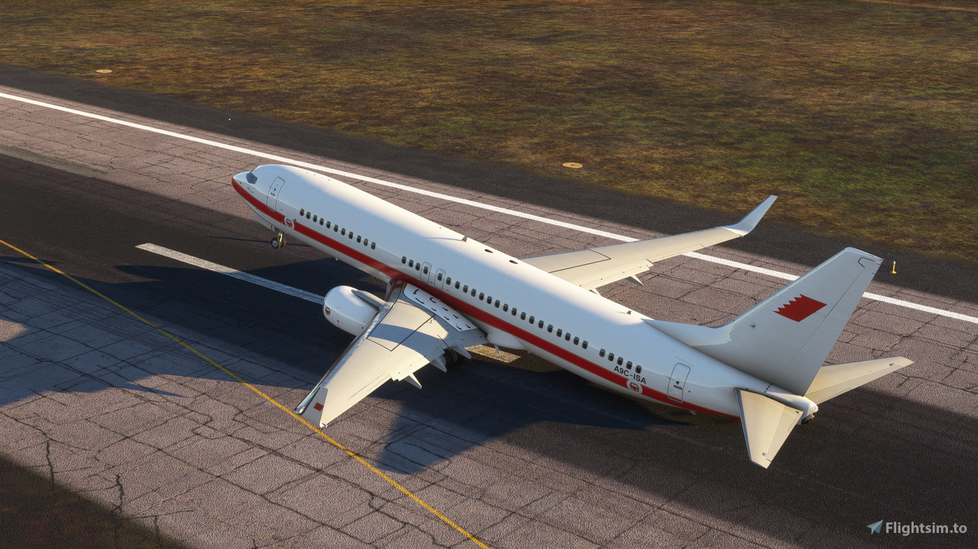 Bahrain Royal Flight A9C-ISA | PMDG 737-800 BBJ2 | 8K for Microsoft ...