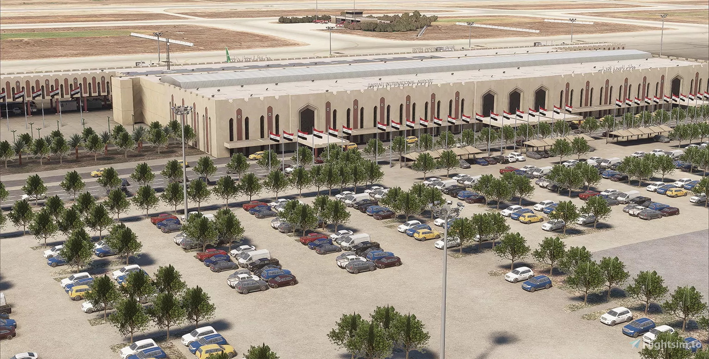 Basra , Al Basrah V2 Intl Airport - Iraq - GSX profile 对于 Microsoft Flight Simulator | MSFS