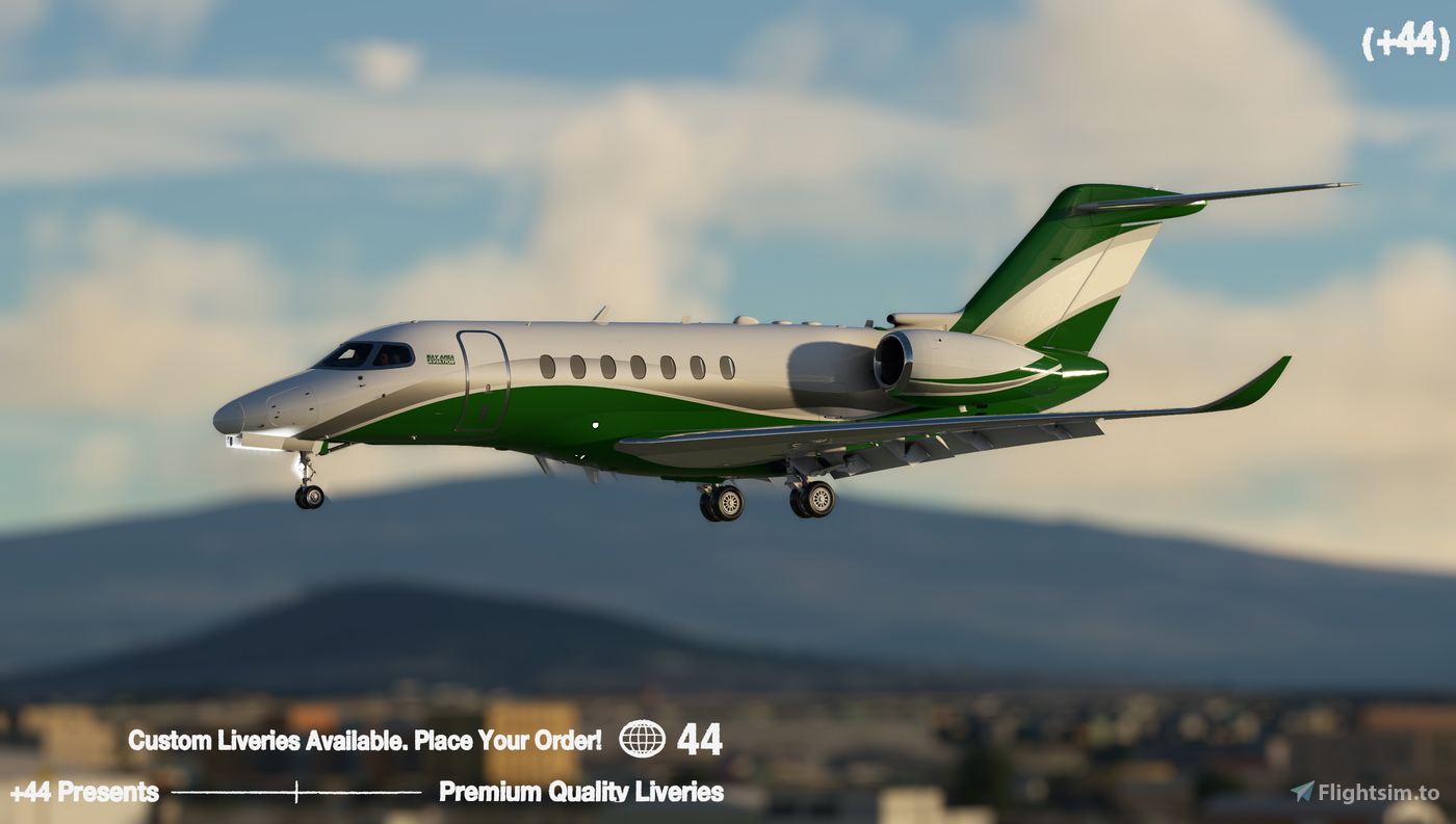 Bay Area Aviation Citation Longitude - 8K for Microsoft Flight ...