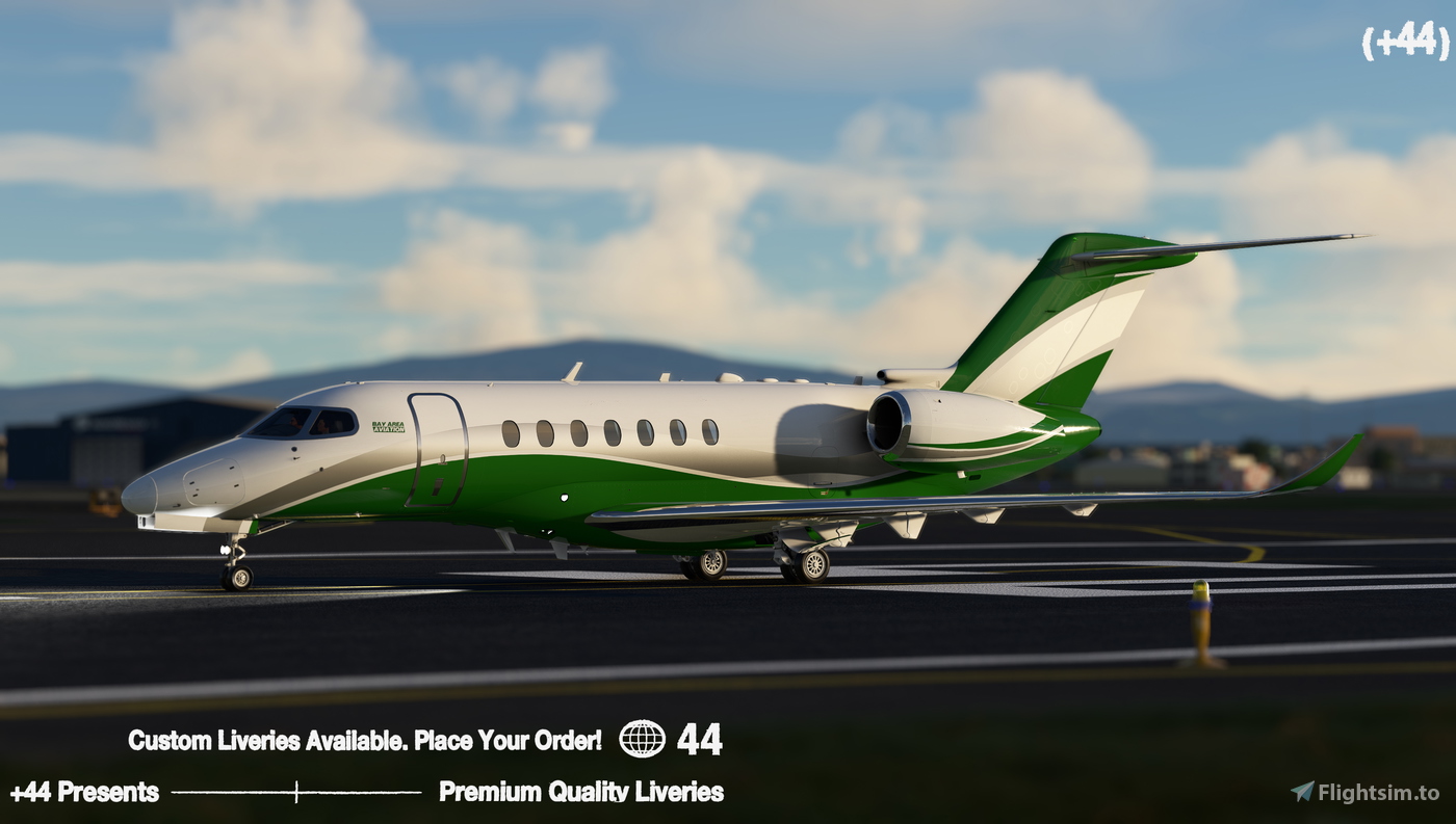 Bay Area Aviation Citation Longitude - 8K for Microsoft Flight ...