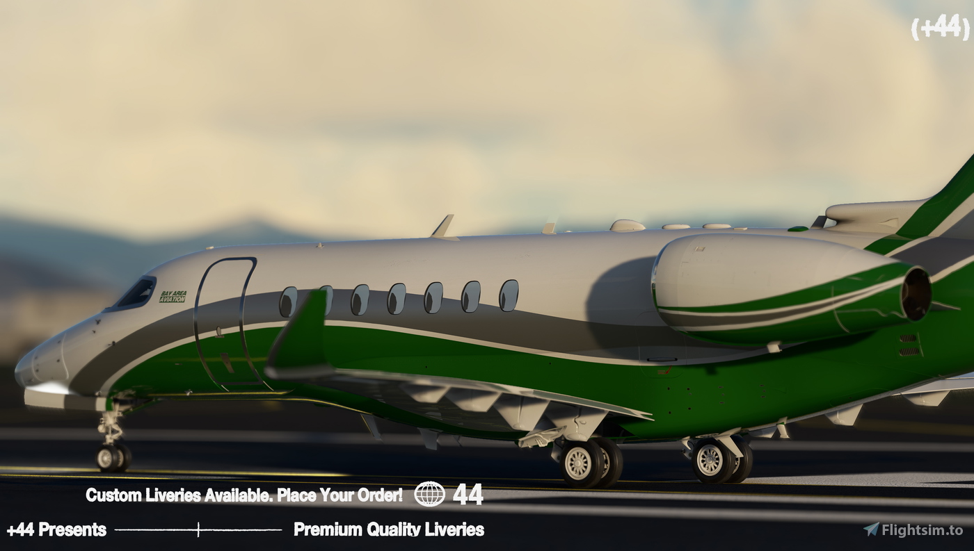 Bay Area Aviation Citation Longitude - 8K for Microsoft Flight ...