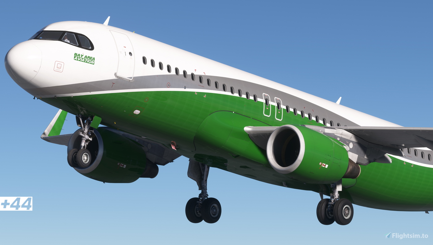 Bay Area Aviation Fenix A320 - 8K のために Microsoft Flight Simulator | MSFS