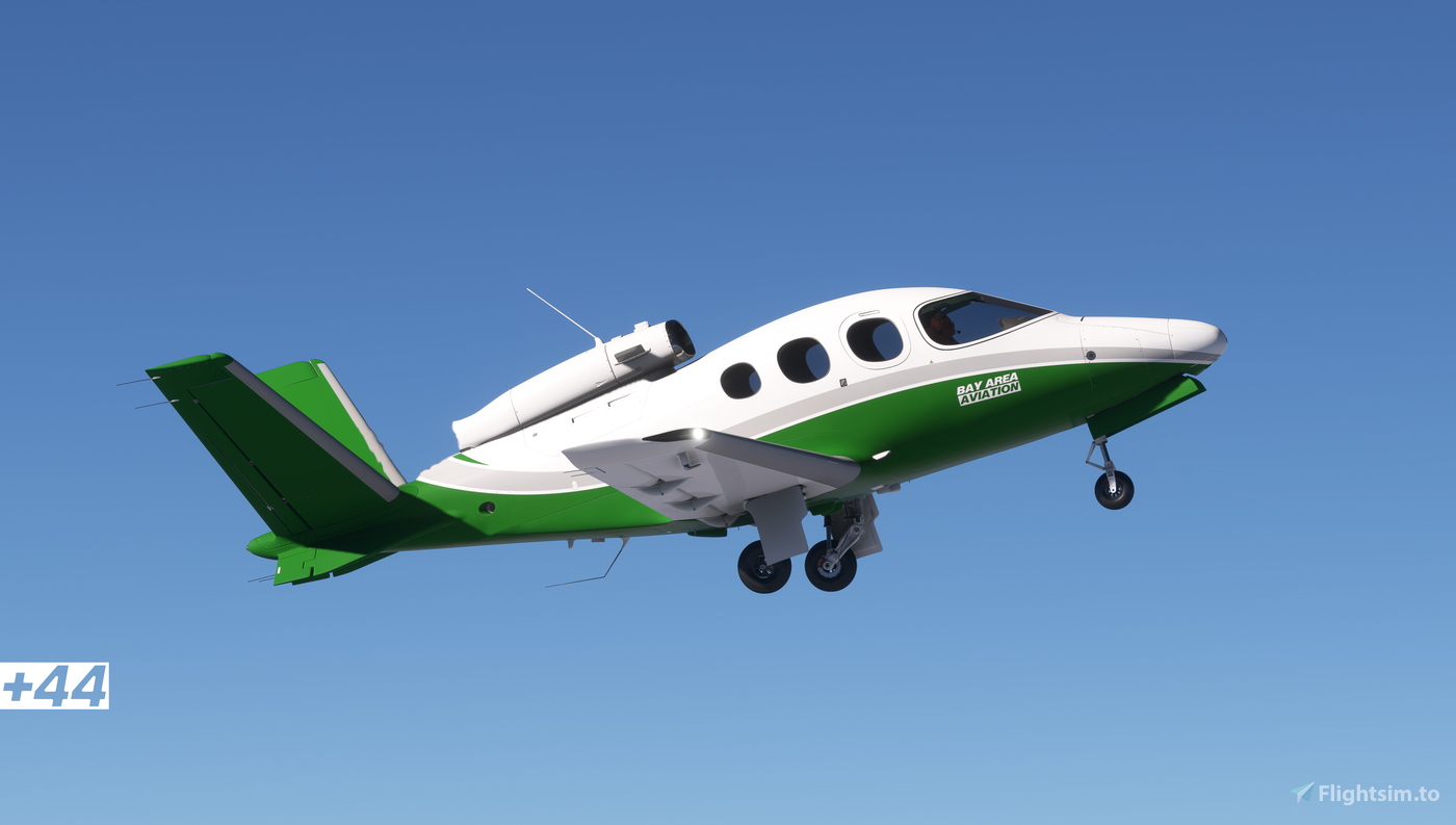Bay Area Aviation FFX SF50 Vision JET - 8K for Microsoft Flight ...