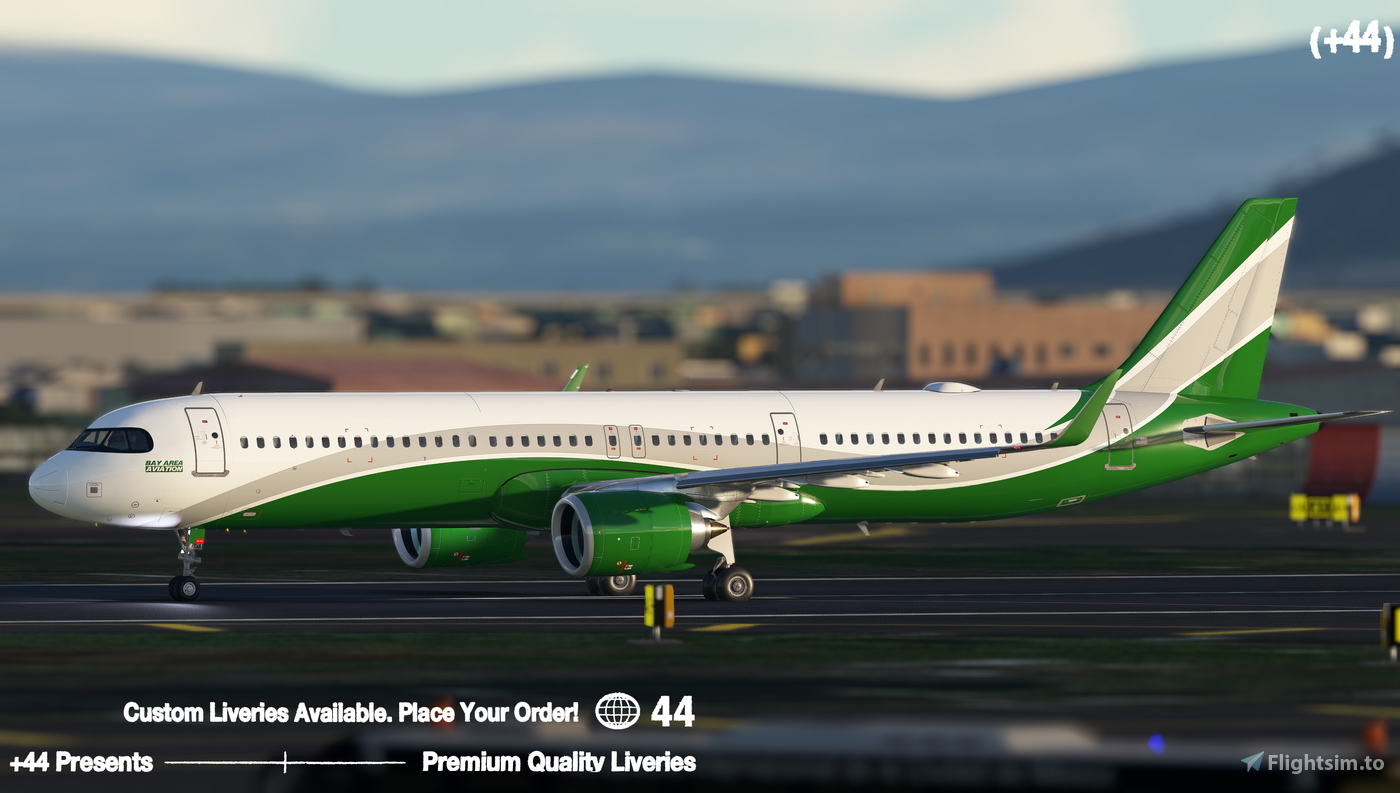 Bay Area Aviation LatinVFR A321neo - 8K for Microsoft Flight Simulator ...
