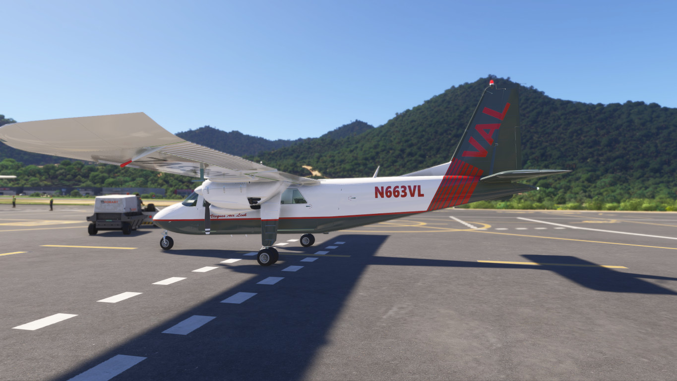 BBS BN2 Islander Vieques Air Link N663VL for Microsoft Flight Simulator ...