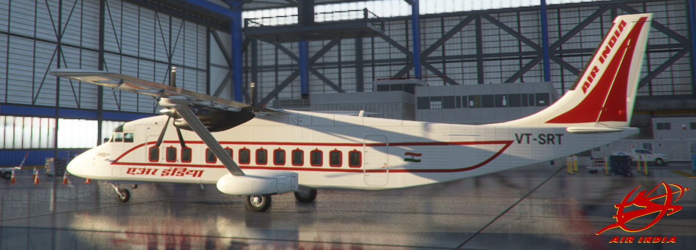 BBS Shorts SD360 Air India VT-SRT for Microsoft Flight Simulator | MSFS
