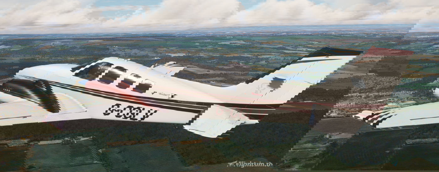 Beech Baron - G-CGLV for Microsoft Flight Simulator | MSFS